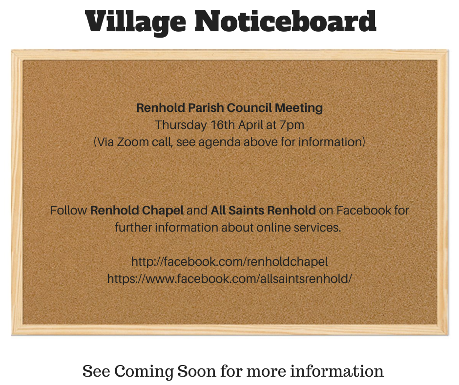 Renhold Village Website - Welcome to Our Village Website